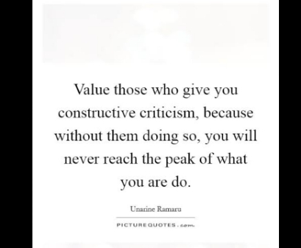 How to take and give constructive criticism? Part 1 - Psychology with ...